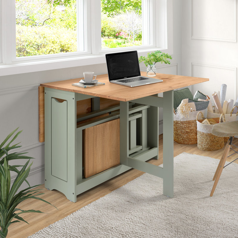 Red Barrel Studio® Portrain 45' W Drop Leaf Folding Dining Red Barrel Studio® Portrain 45' W Drop Leaf Folding Dining